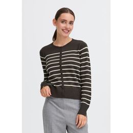 oxmo Strickjacke OXKeana in Braun | Gr.: XXL