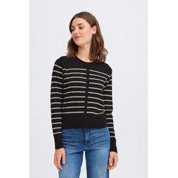 oxmo Strickjacke OXKeana in Schwarz | Gr.: L