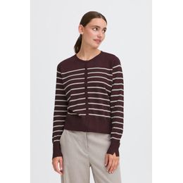 oxmo Strickjacke OXKeana in Braun | Gr.: L