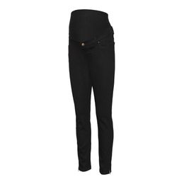Véro Moda Vero Moda Umstandsjeans mit Skinny Fit in Black Denim | Gr.: L