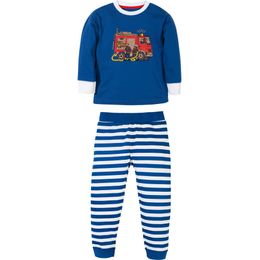 Erwin Müller Erwin Müller Interlock-Jersey Kinder-Schlafanzug in marine | Gr.: 110/116