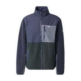 Iriedaily Fleece Jacket 'Auf Deck' male Blue size XS