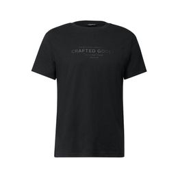 Street One MEN T-Shirt Herren Gr&ouml;&szlig;e XXL schwarz