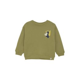 Noppies Pullover 'Ray' Jungen Gr&ouml;&szlig;e 134 gelb / grau / oliv / offwhite