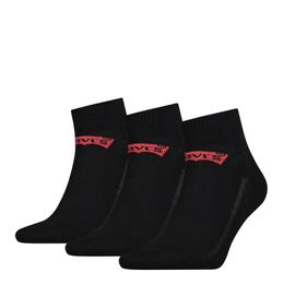 Levi's LEVI'S Socken Damen Gr&ouml;&szlig;e 39/42 rot / schwarz
