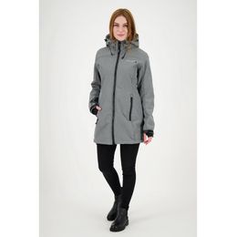 Deproc Between-Season Jacket 'KEELE PEAK II WOMEN' female Grey size 7XL