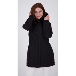 Deproc Between-Season Jacket 'KEELE PEAK II WOMEN' female Black size 4XL