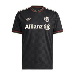 adidas originals Trikot 'FC Bayern 25/26 Third Wo's Kit' Herren Gr&ouml;&szlig;e XS gr&uuml;n / rot / schwarz