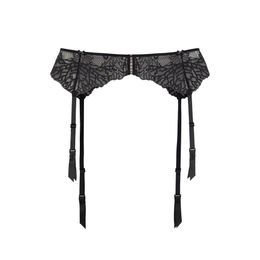 JETTE Garter Belt female Black size 36/38