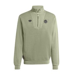 adidas originals Sweatshirt 'FC Bayern M&uuml;nchen Terrace Icons' Herren Gr&ouml;&szlig;e M gr&uuml;n
