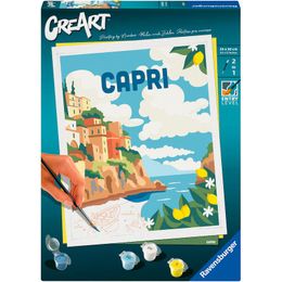 Ravensburger Malen nach Zahlen »CreArt, Adults Trend, Capri« für Erwachsene; Made in Europe bunt 0