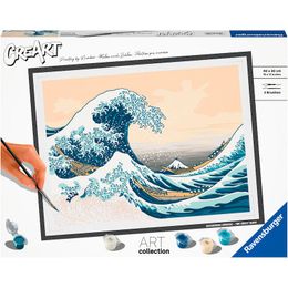 Ravensburger Malen nach Zahlen »CreArt, ART Collection: Große Welle (Hokusai)« Made in Europe bunt