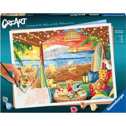 Ravensburger Malen nach Zahlen »CreArt, Cozy Cabana« Made in Europe bunt