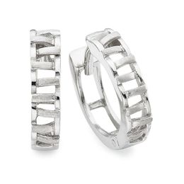 Bruno Banani Paar Creolen »Schmuck Geschenk Silber 925 Ohrschmuck Ohrringe« silberfarben 14 mm Wunderschöner Ohrschmuck von Bruno Banani