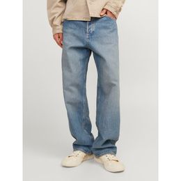Jack & Jones JACK & JONES Relax-fit-Jeans »JJIALEX mit cleanem Look und Taschenvielfalt« mit Gürtelschlaufen blue denim 36 - Länge 32 Länge 32 36 Herrenjeans...