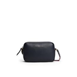 Tommy Hilfiger Mini Bag »TH LOGOTAPE CAMERA BAG«, Damen Umhängetasche, Schultertasche mit Logoschriftzug dunkelblau