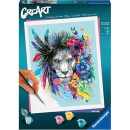 Ravensburger Malen nach Zahlen »CreArt, Boho Lion« Made in Europe bunt 0