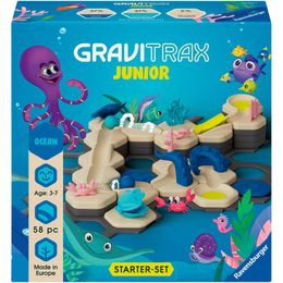 Ravensburger Kugelbahn-Bausatz »GraviTrax Junior, Starter-Set S Ocean« Made in Europe bunt