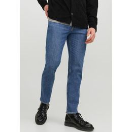 Jack & Jones JACK & JONES Regular-fit-Jeans »JJICLARK im Used-Look, Stretchkomfort und niedrige Leibhöhe« mit Abriebeffekten Blue denim 29 - Länge 32 Länge 32...