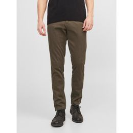 Jack & Jones JACK & JONES Chinos »JPSTMARCO mit Stretchkomfort und schmalem Bein« mit Reißverschluss Wren 30 - Länge 30 Länge 30 30 Herren-Chino von Jack & Jones
