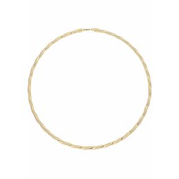 Firetti Halsreif »Schmuck Geschenk Gold 585, Fantasiekette gedrehte Optik« Gelbgold-585 Traumhaft schönes Collier in gedrehter Optik