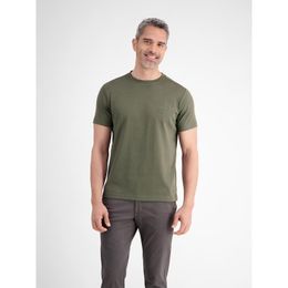 Lerros T-Shirt »Herren T-Shirt in weicher Jerseyqualität« NORDIC OLIVE L L MODERN FIT (schmale Passform)