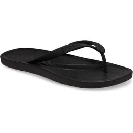 Crocs Zehentrenner »Flip«, Badeschuh, Sandale, Sommerschuh mit weichem Zehensteg schwarz 38 38 Bequemer Zehentrenner von Crocs für sonnige Tage