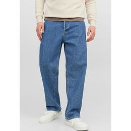 Jack & Jones JACK & JONES Relax-fit-Jeans »JJIALEX mit cleanem Look und Taschenvielfalt« mit Gürtelschlaufen blue Denim 34 - Länge 34 Länge 34 34 Herrenjeans...