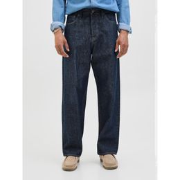 Jack & Jones JACK & JONES Relax-fit-Jeans »JJIALEX mit cleanem Look und Taschenvielfalt« mit Gürtelschlaufen Blue-Denim 36 - Länge 34 Länge 34 36 Herrenjeans...