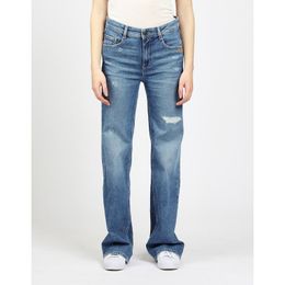 Gang Damen Gang Weite Jeans &raquo;Gang Jeans Wide Fit 94AMELIE WIDE&laquo; blau 27, Normalgr&ouml;&szlig;en