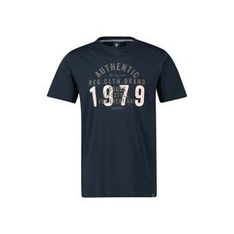 Lerros T-Shirt »Unifarbenes T-Shirt in Übergrössen« CLASSIC NAVY 6XL 6XL Unifarbener T-Shirtstyle