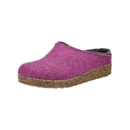 Haflinger Hausschuh &raquo;Hausschuhe Filz&laquo; Pink 42 42 Verschluss: Schlupfschuh