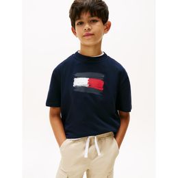 Tommy Hilfiger T-Shirt »FLAG ARCHIVE TEE SS«, Kinder bis 16 Jahre Dark Night Navy 4 (104) 4 (104) T-Shirt von Tommy Hilfiger für Jungen