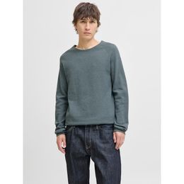 Jack & Jones Jack & Jones Herren Rundhalspullover &raquo;JJEHILL KNIT CREW NECK NOOS&laquo; mit Strukturstrick M