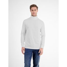 Lerros Herren Lerros Sweatshirt &raquo;Lerros Rollkragenshirt aus weicher Baumwolle&laquo; wei&szlig; XL