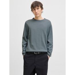 Jack & Jones Jack & Jones Herren Rundhalspullover &raquo;JJEBASIC KNIT CREW NECK NOOS&laquo; mit Rundhalsausschnitt grau XL