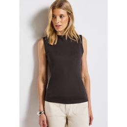 Street One Ripptanktop mit Rippstruktur deep roast brown 44 44 Top von Street One