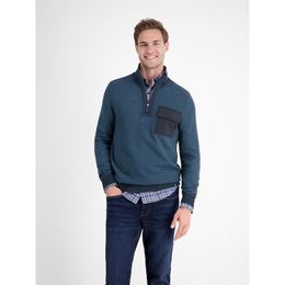 Lerros Strickpullover »Stricktroyer in Strukturstrick« CLASSIC NAVY 3XL 3XL MODERN FIT (schmale Passform)