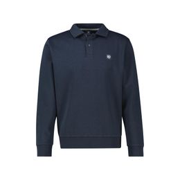 Lerros Langarm-Poloshirt »Langarm-Poloshirt in Übergrössen« CLASSIC NAVY 5XL 5XL Sportives Langarmpolo