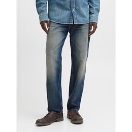 Jack & Jones JACK & JONES Loose-fit-Jeans »JJICHRIS JJORIGINAL SBD 921 SN« mit Gürtelschlaufen blue-denim 33 - Länge 32 Länge 32 33 Herrenjeans von Jack & Jones