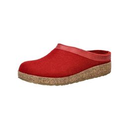 Haflinger Hausschuh »Hausschuhe Filz« Rubinrot 41 41 Verschluss: Schlupfschuh