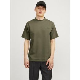 Jack & Jones JACK & JONES Rundhalsshirt &raquo;JPRBLACHAD BRANDING SS CREW NECK TEE SN&laquo; Sea Turtle XS XS Kurzarm und elastisches Material f&uuml;r optimale Bewegungsfreiheit