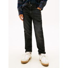 Tommy Hilfiger Gerade Jeans &raquo;MODERN STRAIGHT WASHED BLK DENIM&laquo; Kinder bis 16 Jahre Denim Washed Black 4 (104) - N-Gr N-Gr 4 (104) Jeans von Tommy...