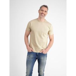 Lerros T-Shirt »Herren T-Shirt in weicher Jerseyqualität« FOAM WHITE 3XL 3XL MODERN FIT (schmale Passform)