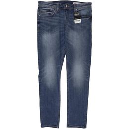 s.Oliver Jeans Herren Größe 32 Second Hand blau