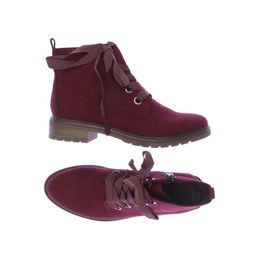 Marco Tozzi Stiefelette Damen Größe 39 Second Hand bordeaux
