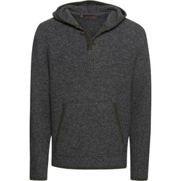 Reitmayer Kapuzenpullover mit Kn&ouml;pfen Grau (Gr&ouml;&szlig;e: 3XL)