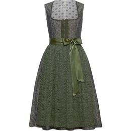 Almsach Jacquard-Dirndl Oliv (Gr&ouml;&szlig;e: 34)