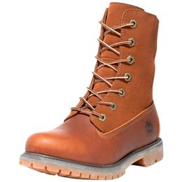 Timberland Schn&uuml;rstiefel Roll-Top Dunkelbraun (Gr&ouml;&szlig;e: 8)
