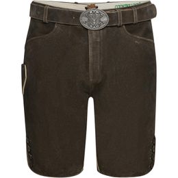 Country Line Kurze Lederhose Braun (Größe: 52)
